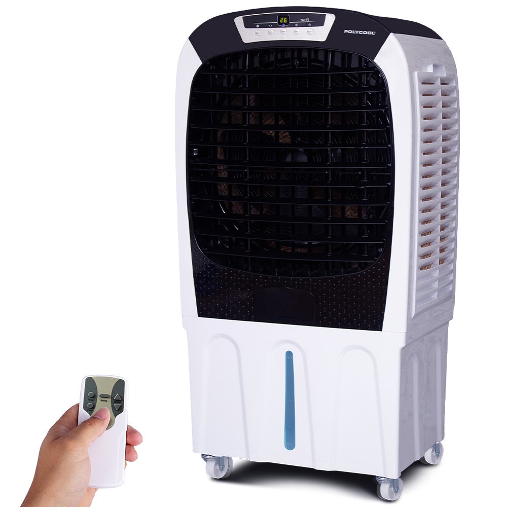 POLYCOOL 450W 80L Evaporative Air Cooler, Commercial Grade, Remote Con ...